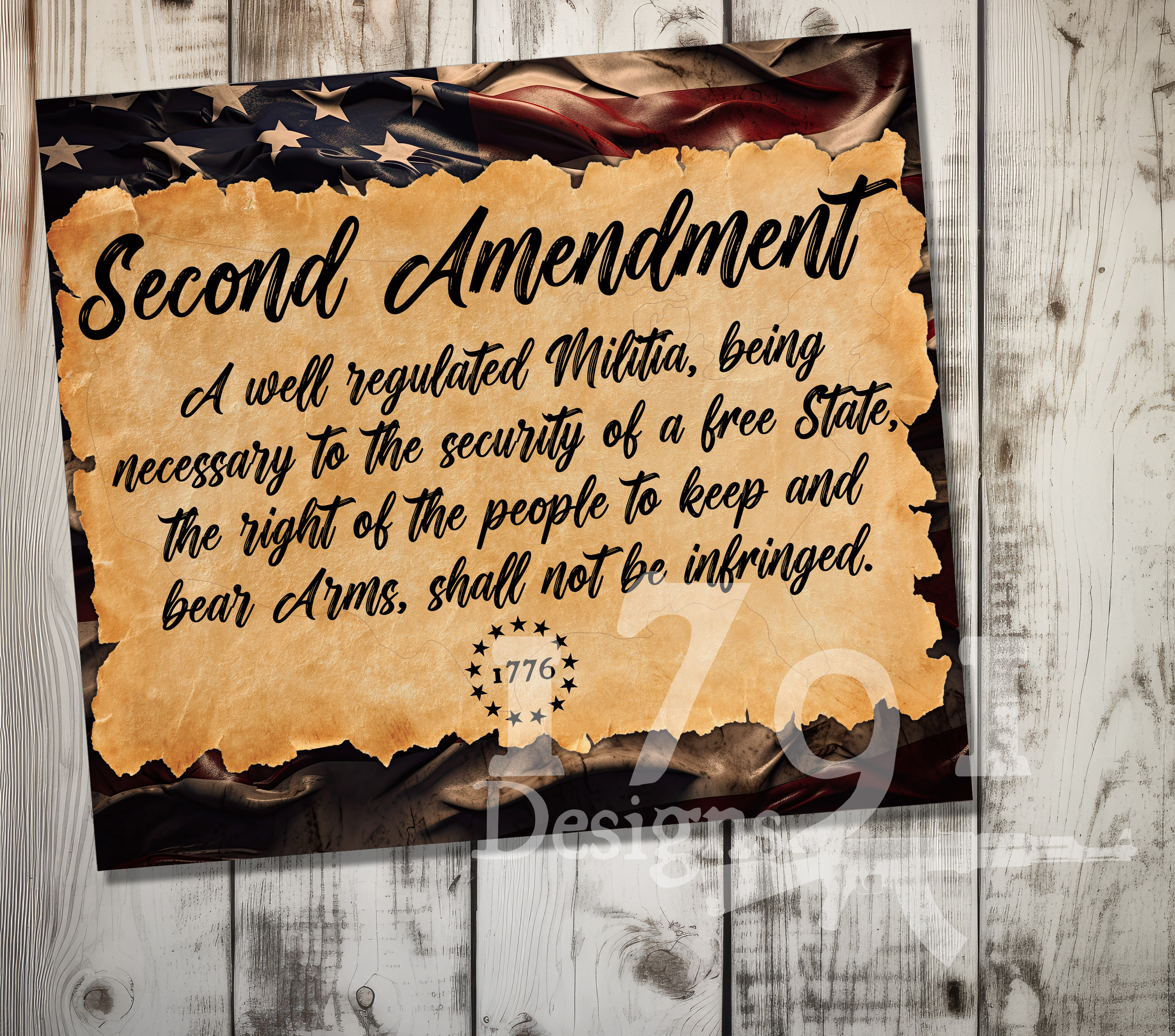 2nd Amendment 20 Oz Skinny Tumbler Wrap 2A Tumbler, 2A PNG, 2A Tumbler ...