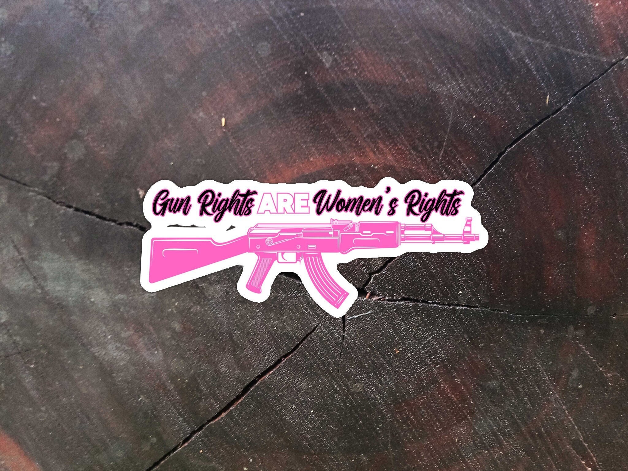 Gun Rights Are Women's Rights 2A Sticker Second Amendment Sticker 2A ...