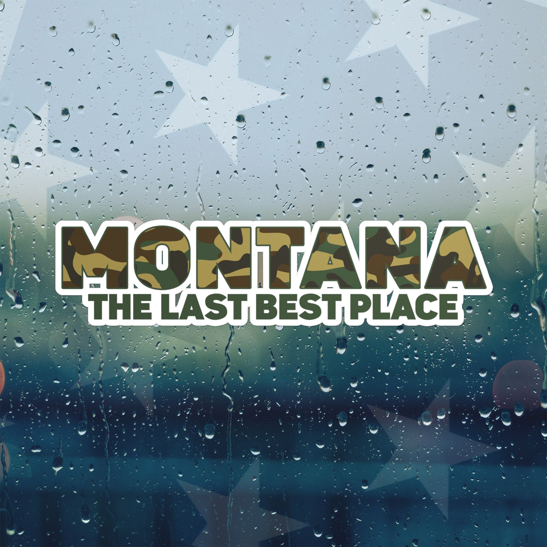 Montana the Last Best Place Decal 406 Montana 406 Decal 406 Sticker 406 ...