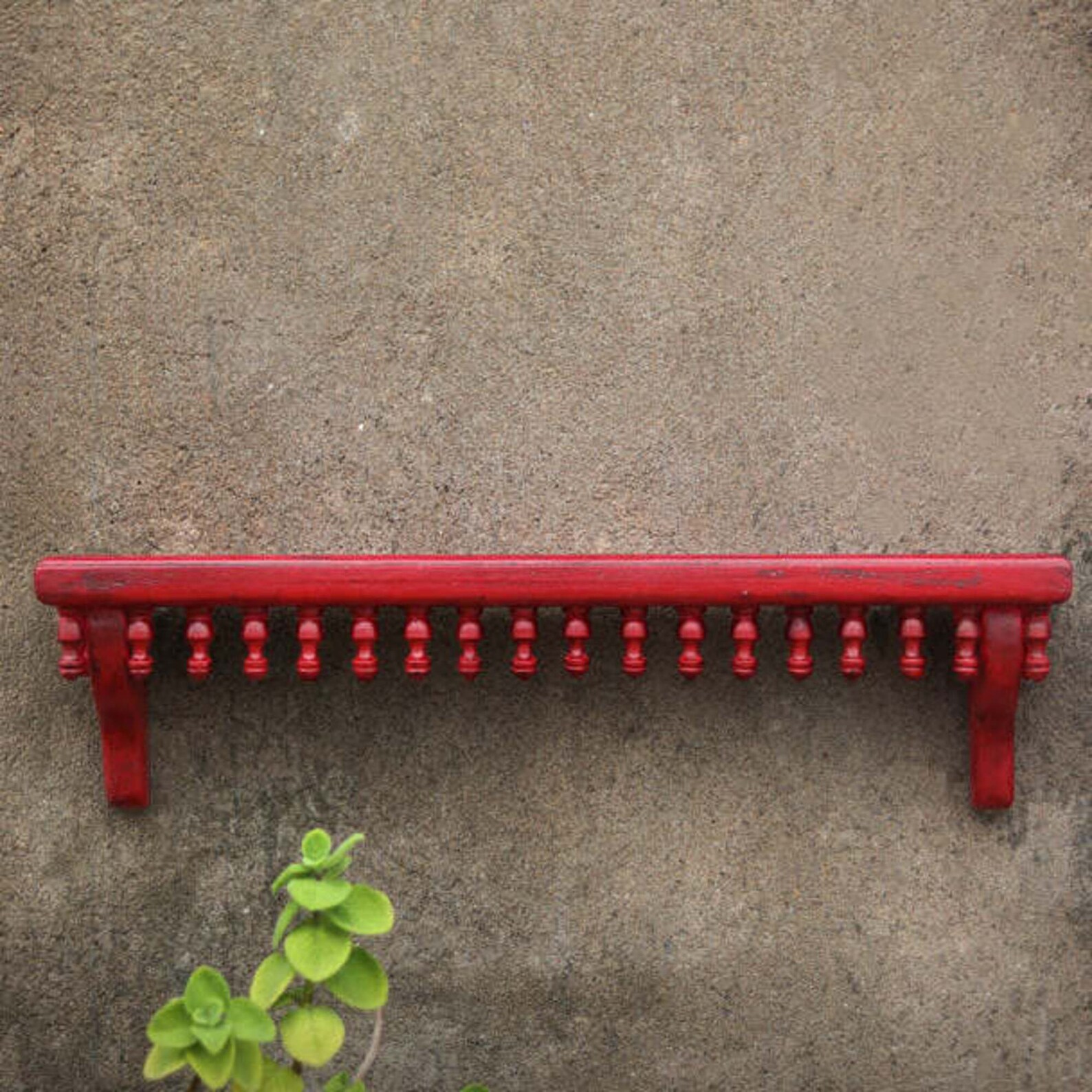 Indian Kachh Wooden Wall Shelf in Solid Hard Wood Vintage - Etsy