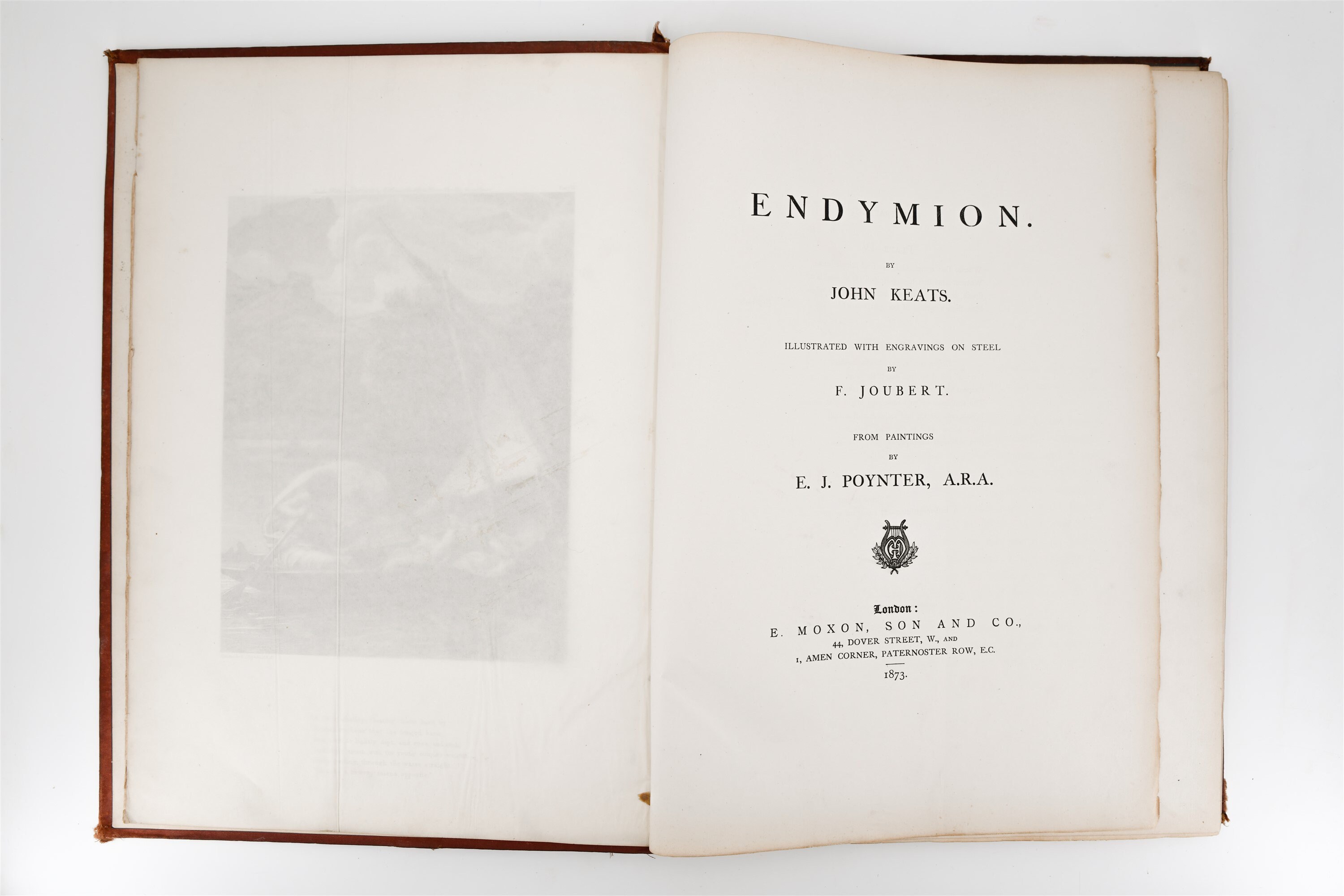 A Rare First Edition Vintage Poetry Book, endymion by John Keats, 1873 ...