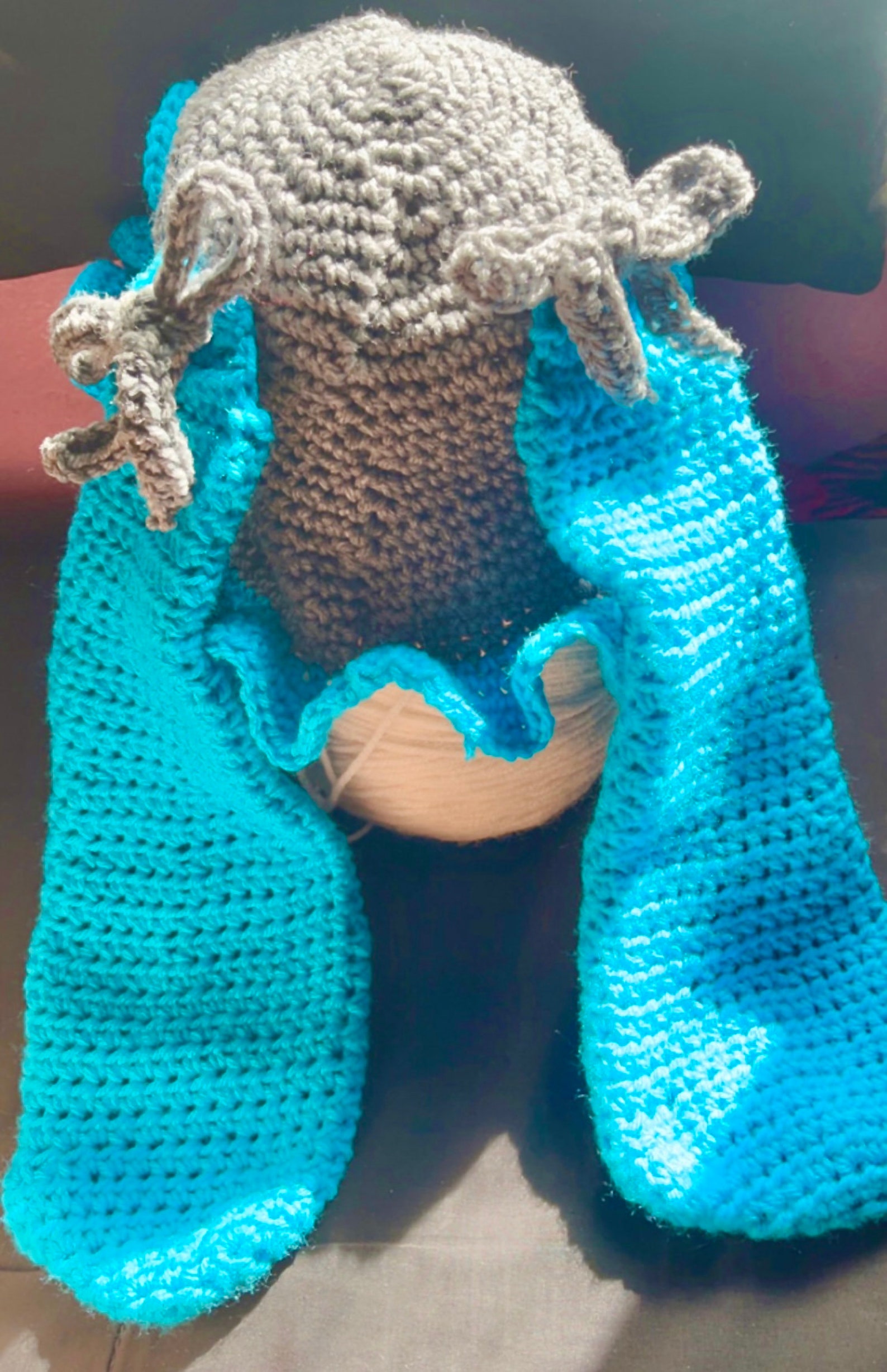 Bunny Ear Ruffle Bucket Hat - Etsy