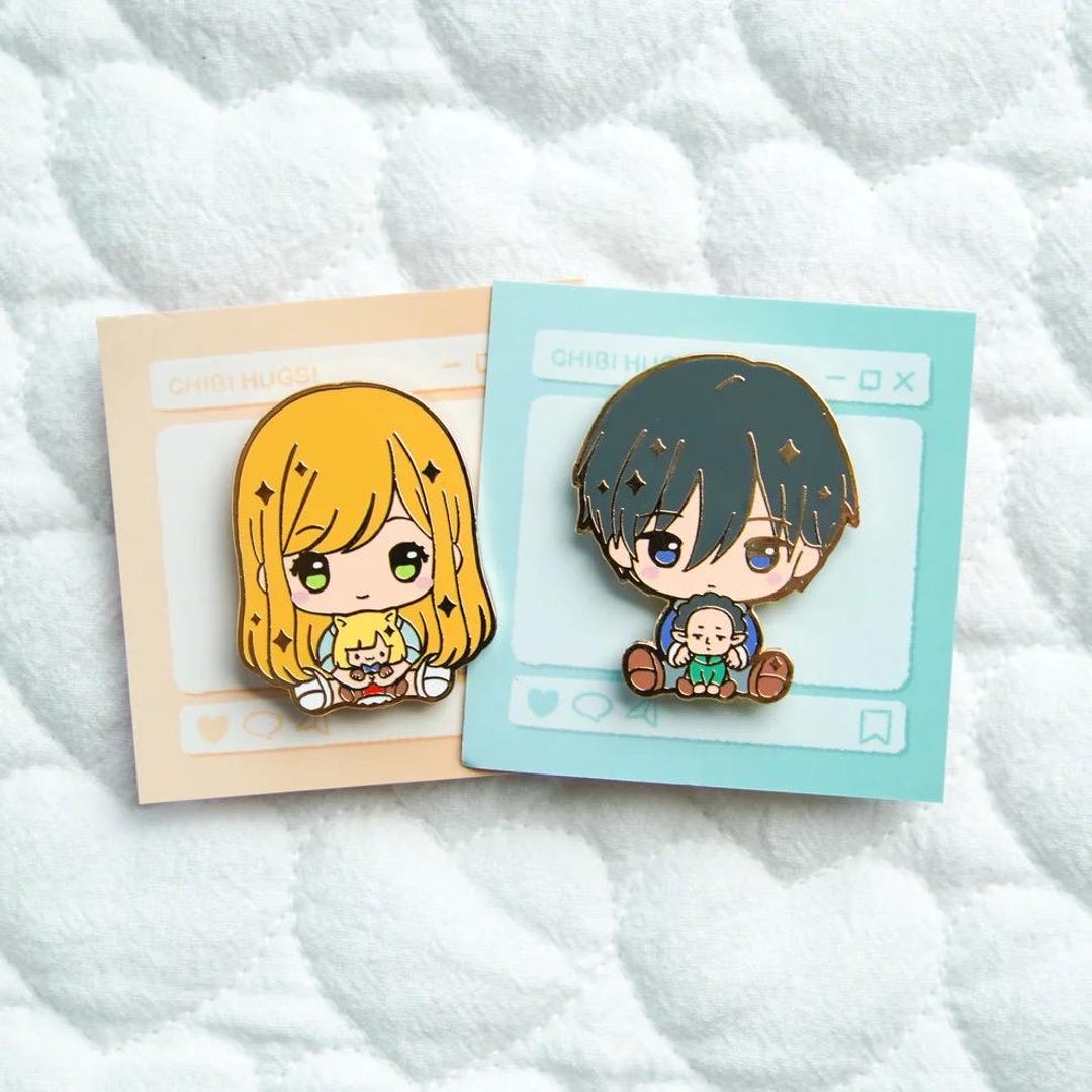 Yamada Lv999 Chibi Hug Enamel Pin: Kawaii Anime Collectible, Yamada ...