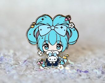 Snow Miku 2021 Enamel Pin / Vocaloid Hatsune Miku / Cute Anime Manga ...