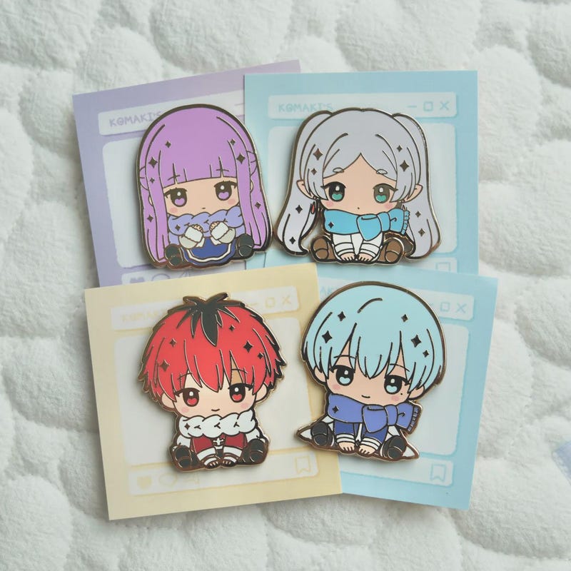 Anime Pins for Beanie - Etsy