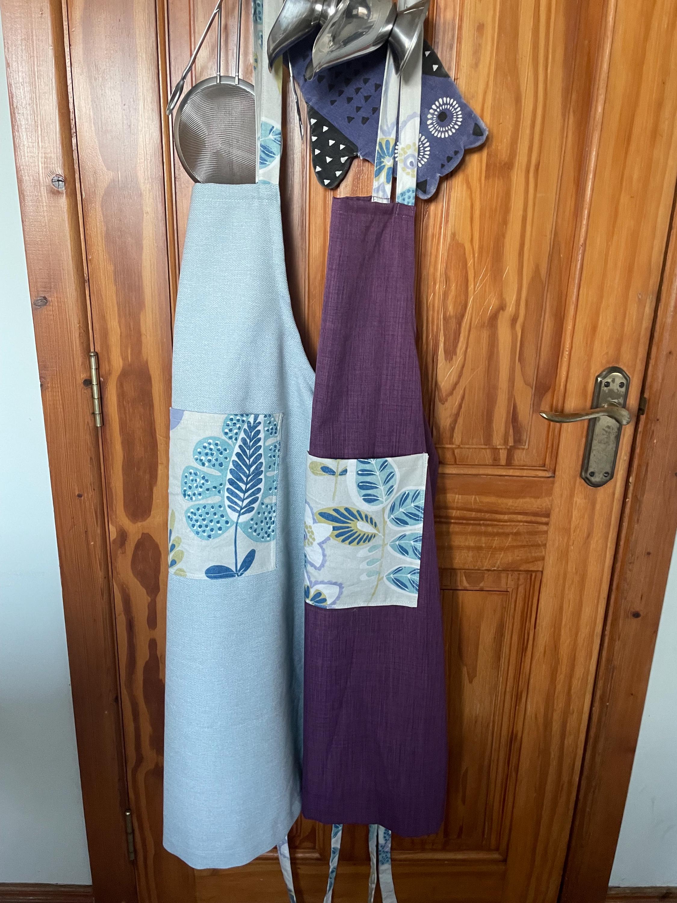 Apron Made From Repurposed Curtains - Etsy