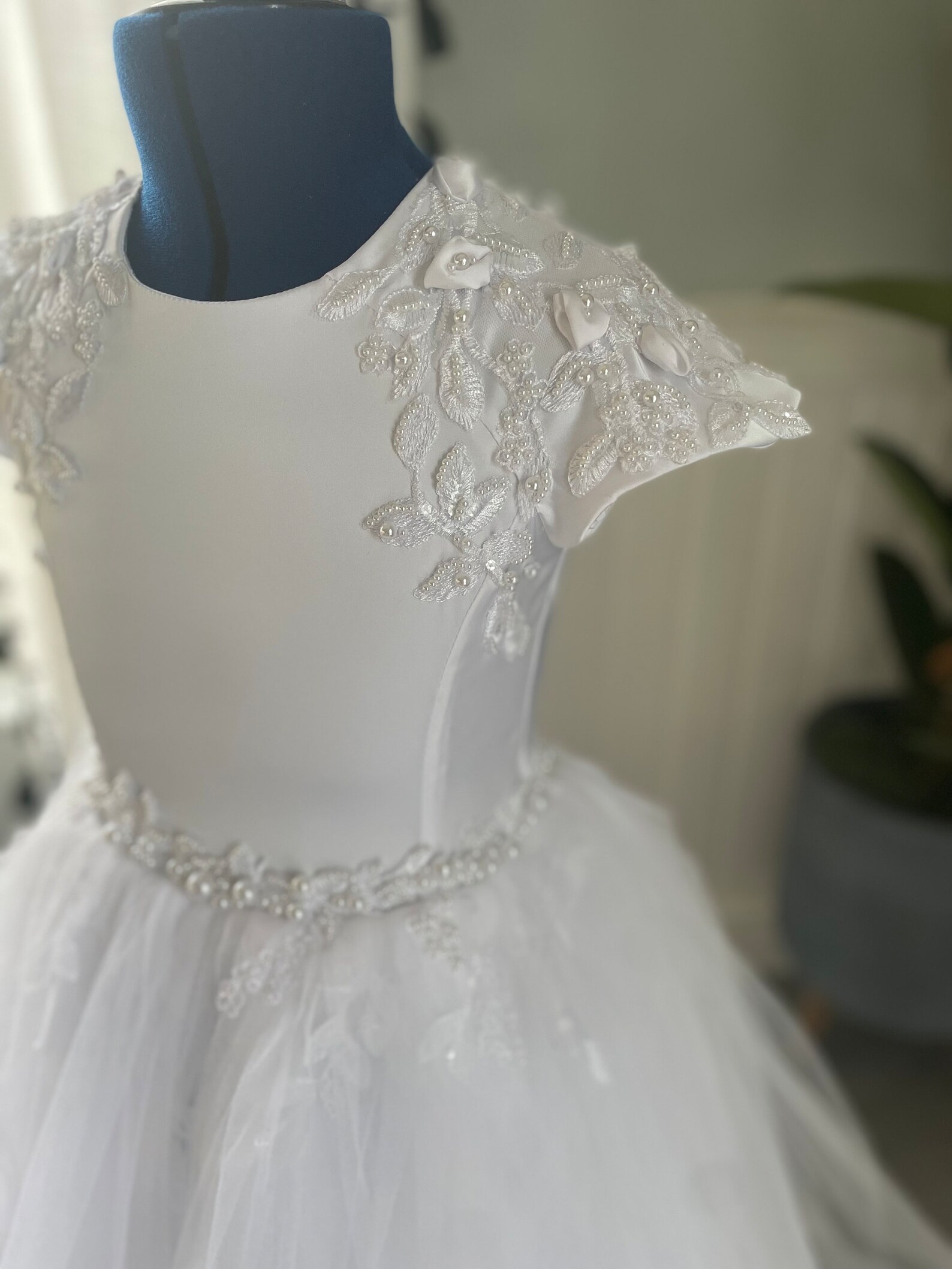 First Holy Communion, Flower Girls Dress - Etsy