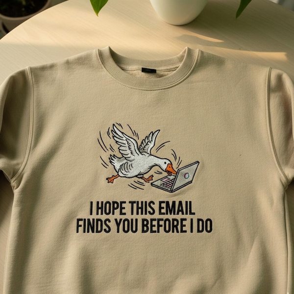 Your Email Sweatshirt - Etsy UK