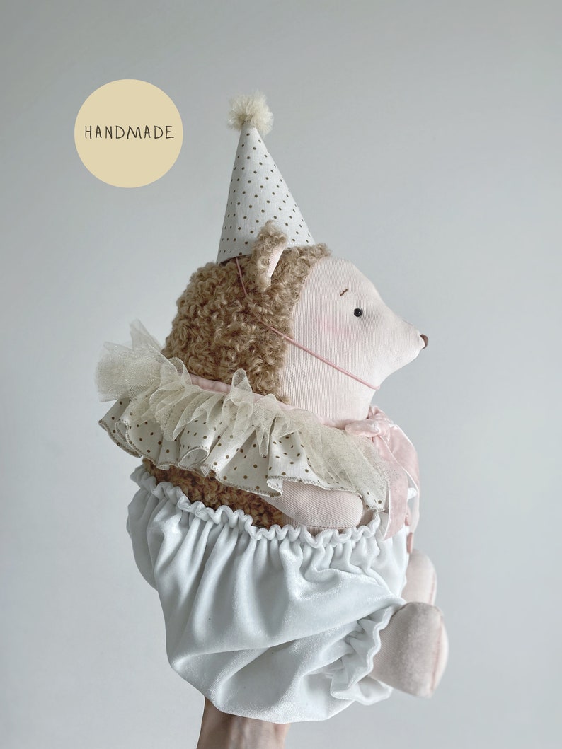 Handmade Fabric Doll HEDGEHOG Cloth Figure Stuffed Toy 16.5 Inches - Etsy