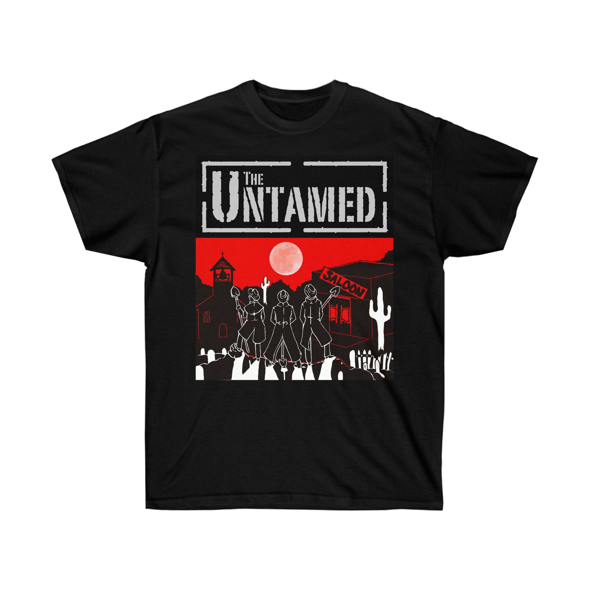 The Untamed Band T-shirt | Music | Rock & Roll | Unisex - Men's Women's ...