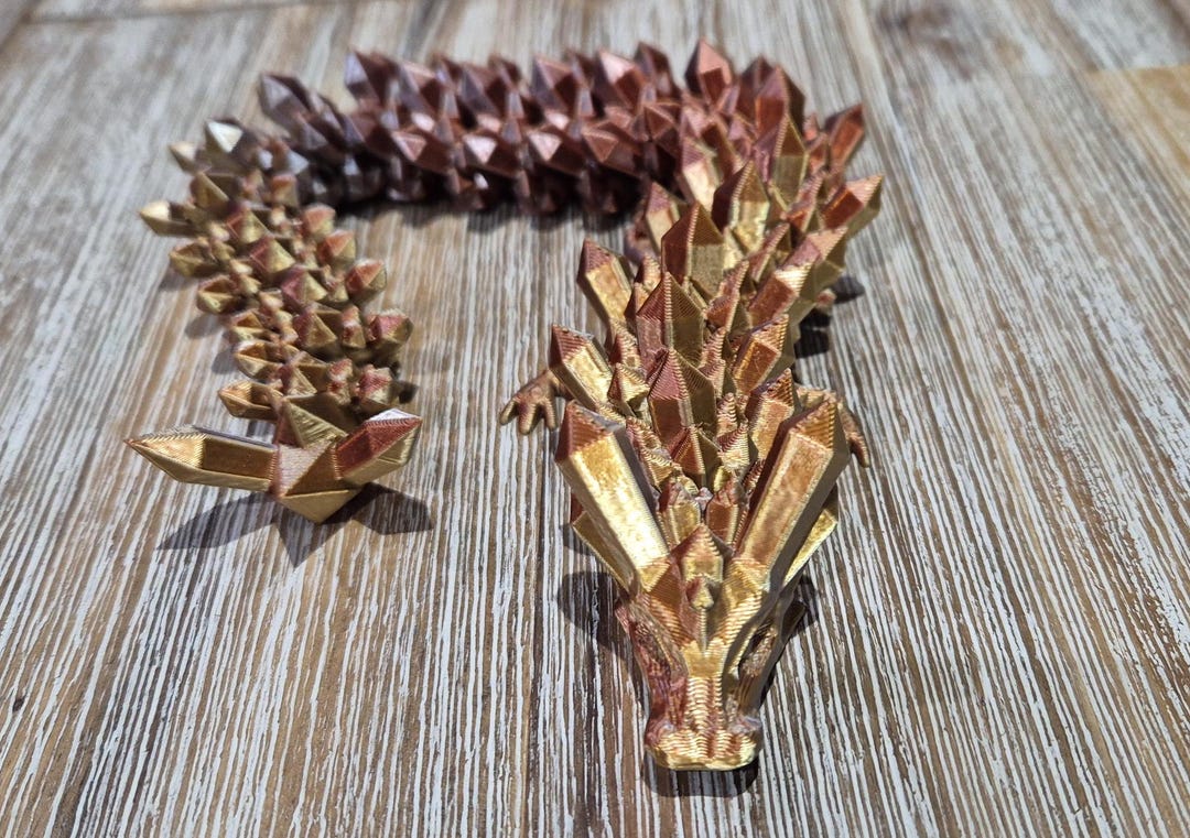 Articulated Shardscale Dragon 3D Printed Poseable Fantasy Toy in ...