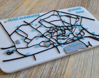 Groundzero Airsoft Map - National Airsoft Event - 3D Printed GREEN ...