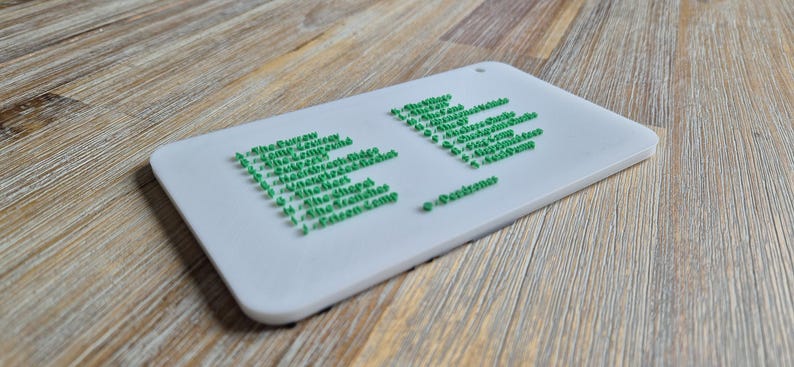 Groundzero Airsoft Map - National Airsoft Event - 3D Printed GREEN ...