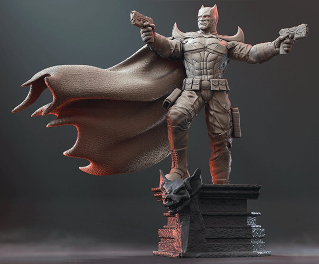 Batman Thomas Wayne Model 3D Print File Batman 3D Model - Etsy