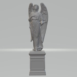 Angel 3D Model Print File Angel Figure Stl Angel Statue Stl - Etsy