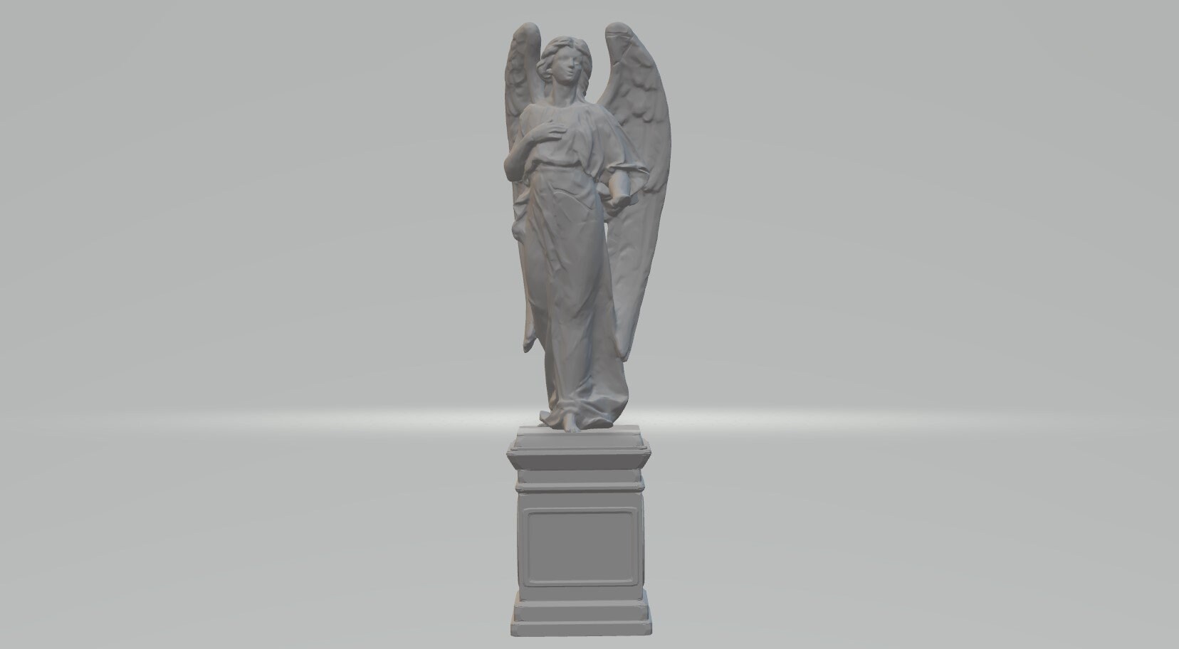 Angel 3D Model Print File Angel Figure Stl Angel Statue Stl - Etsy