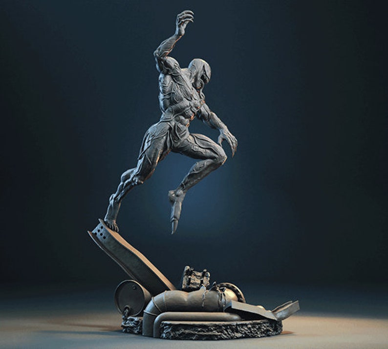 Symbiote Venom Vs Riot Diorama 3D Model STL File Symbiote - Etsy Ireland