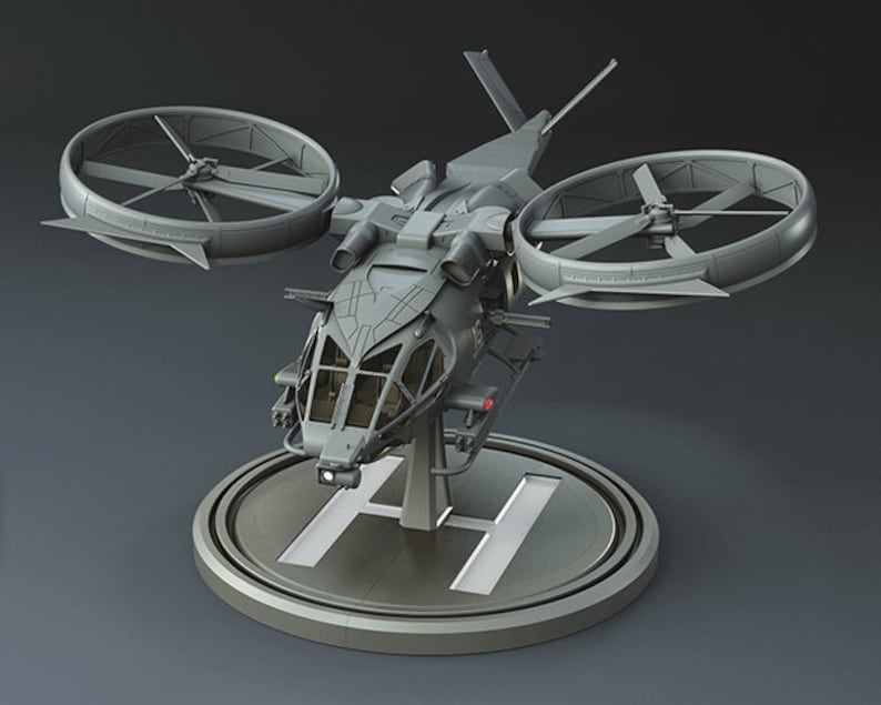Avatar Aerospatiale SA-2 Samson 3D Model STL File - Etsy