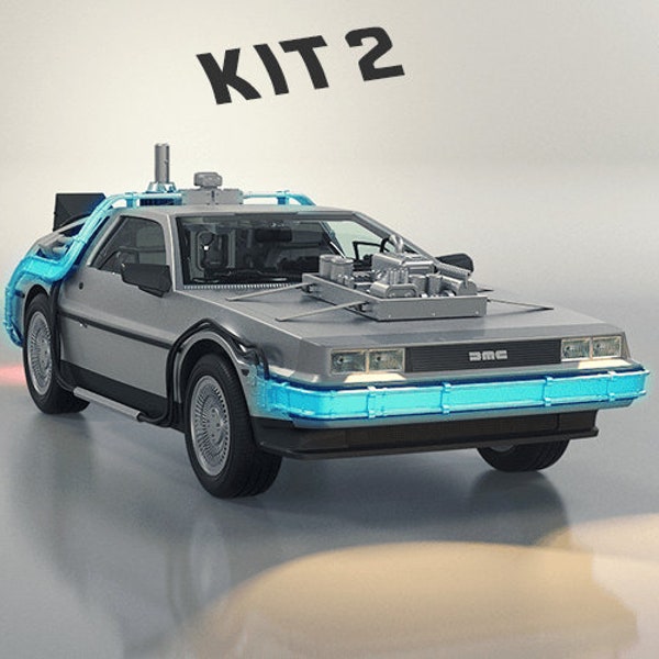 Back Future Delorean Stl - Etsy