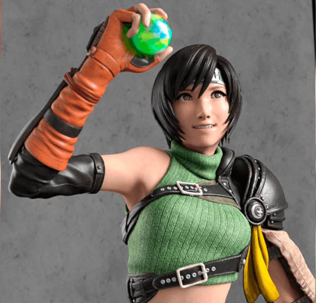 Final Fantasy Yuffie Kisaragi Fichier Stl Modèle 3d Yuffie Etsy France