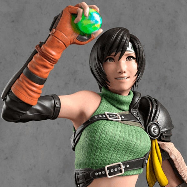 Yuffie Kisaragi 3d - Etsy Canada