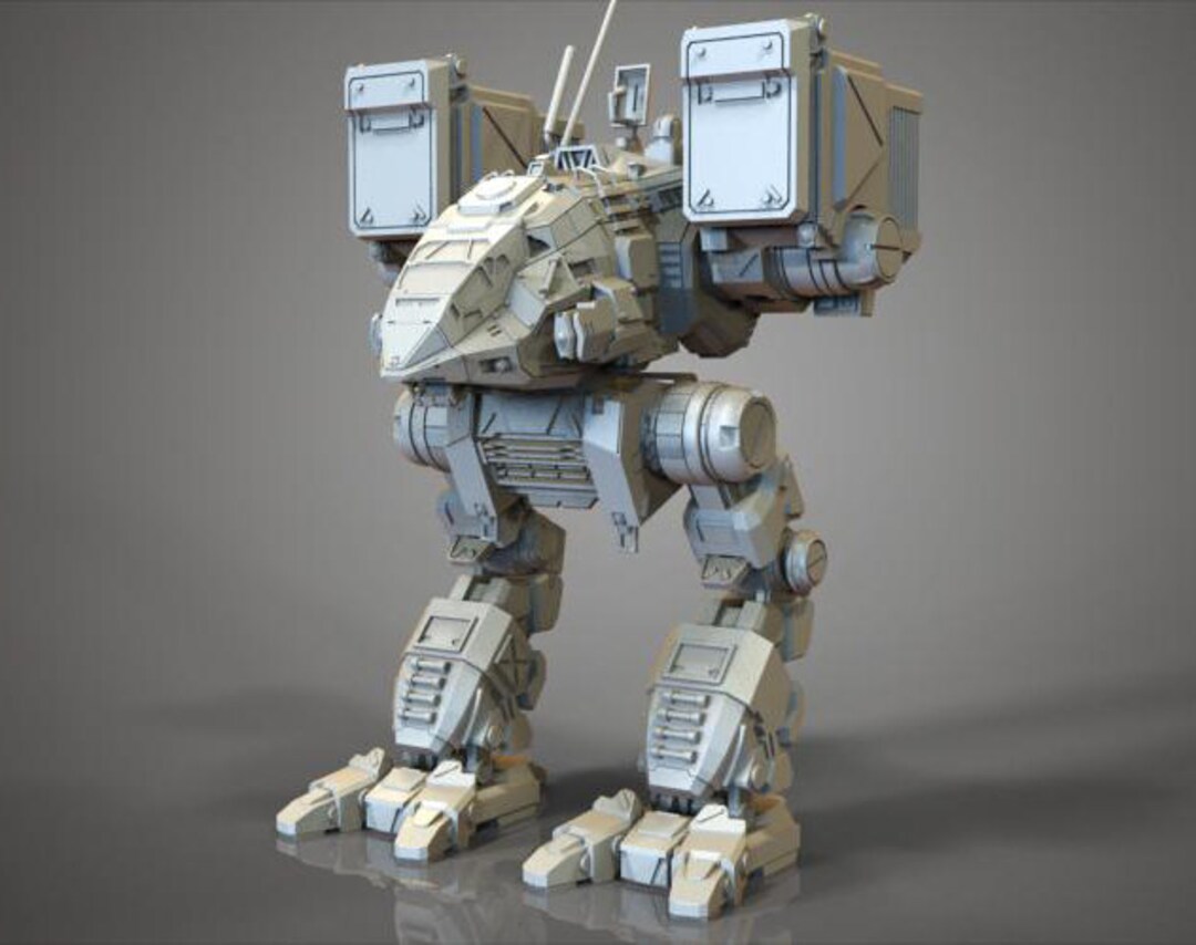 MWO Catapult 3D Model STL File Mech Warrior Online Catapult - Etsy