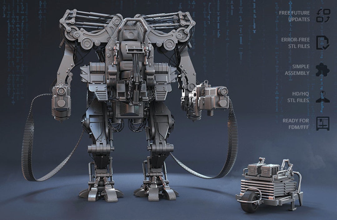 Matrix APU 3D Model STL File Matrix Armored Personnel Unit 3D - Etsy UK