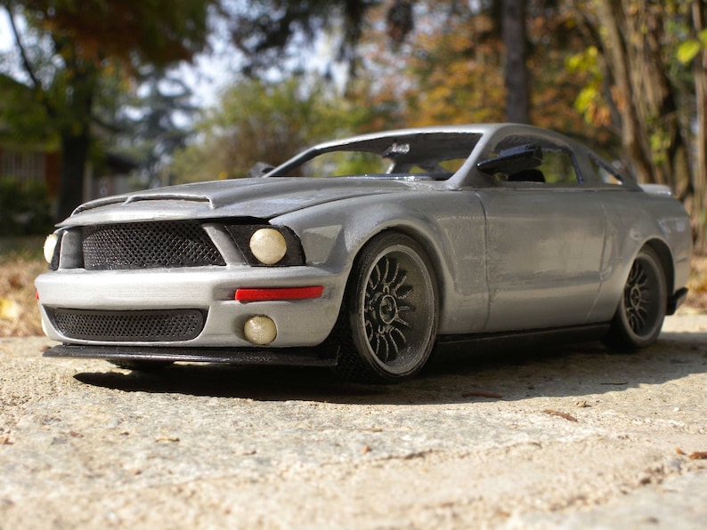 Ford Mustang GT500 3D Model Print Files Ford Mustang Figure - Etsy