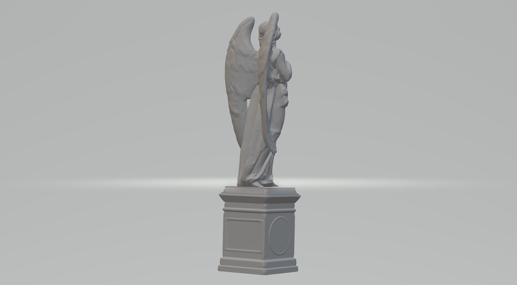 Angel 3D Model Print File Angel Figure Stl Angel Statue Stl - Etsy