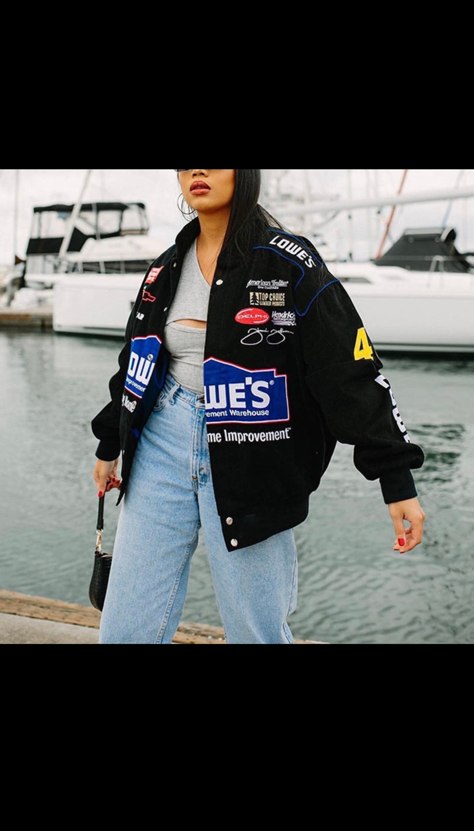 Bomber Jacket Racing Team - Etsy