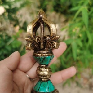 Retro Copper 5 Vajra, Creative Buddha Vajra Handicraft Collection ...