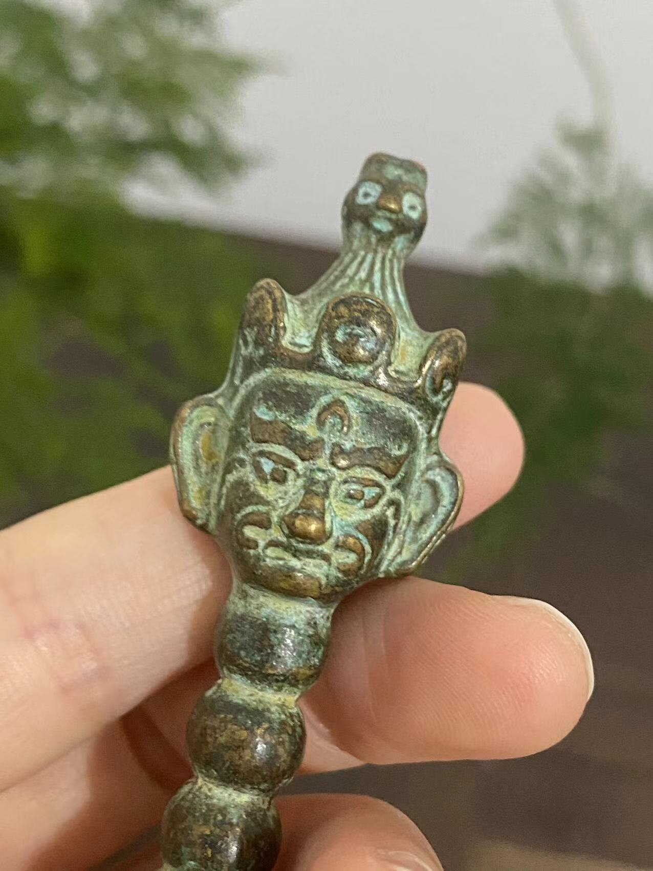 Copper Phurba Mascot Buddhism Vajra Phurba Amulet,tibetan Buddhist ...