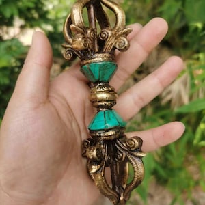 Retro Copper 5 Vajra, Creative Buddha Vajra Handicraft Collection ...