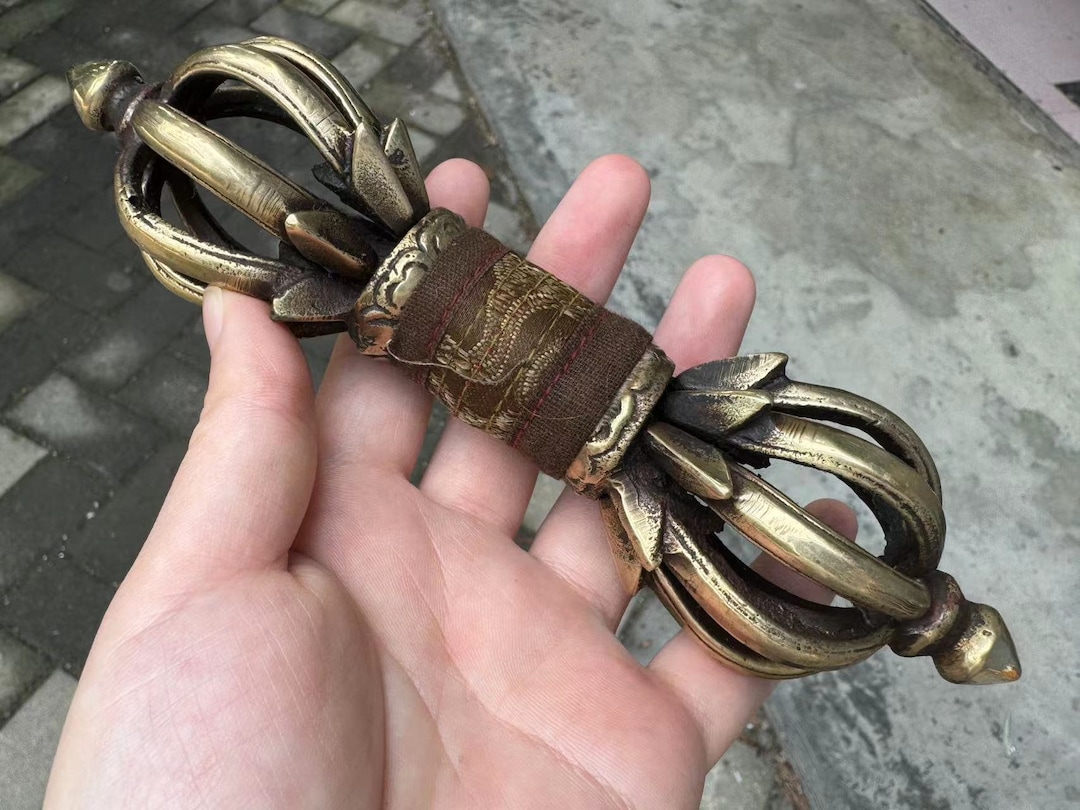 Nepal Buddha Tantra Buddhism, Tibetan Brass Dorje Phurpa Pestle, Vajra ...
