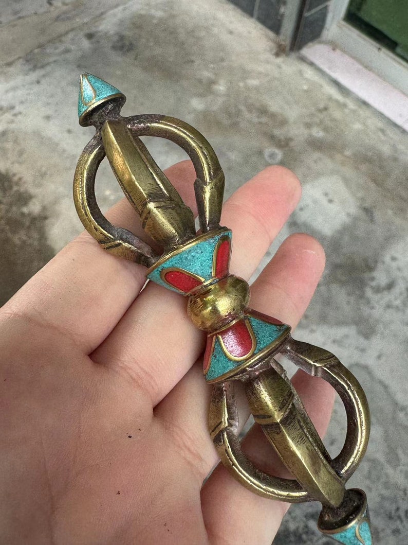 Pure Copper 5 Vajra,handmade Buddha Vajra Handicraft Collection ...