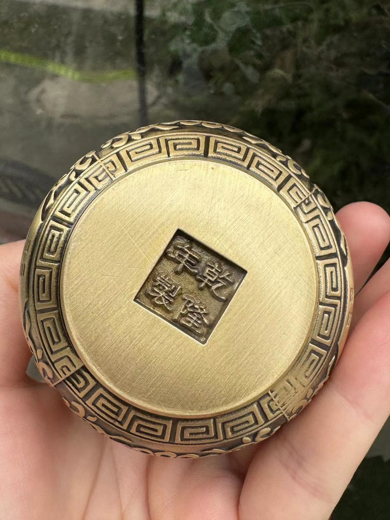 Copper Hu Lu Fengshui Decor Blessing Good Luck Prosperity Gift Wu Lou ...