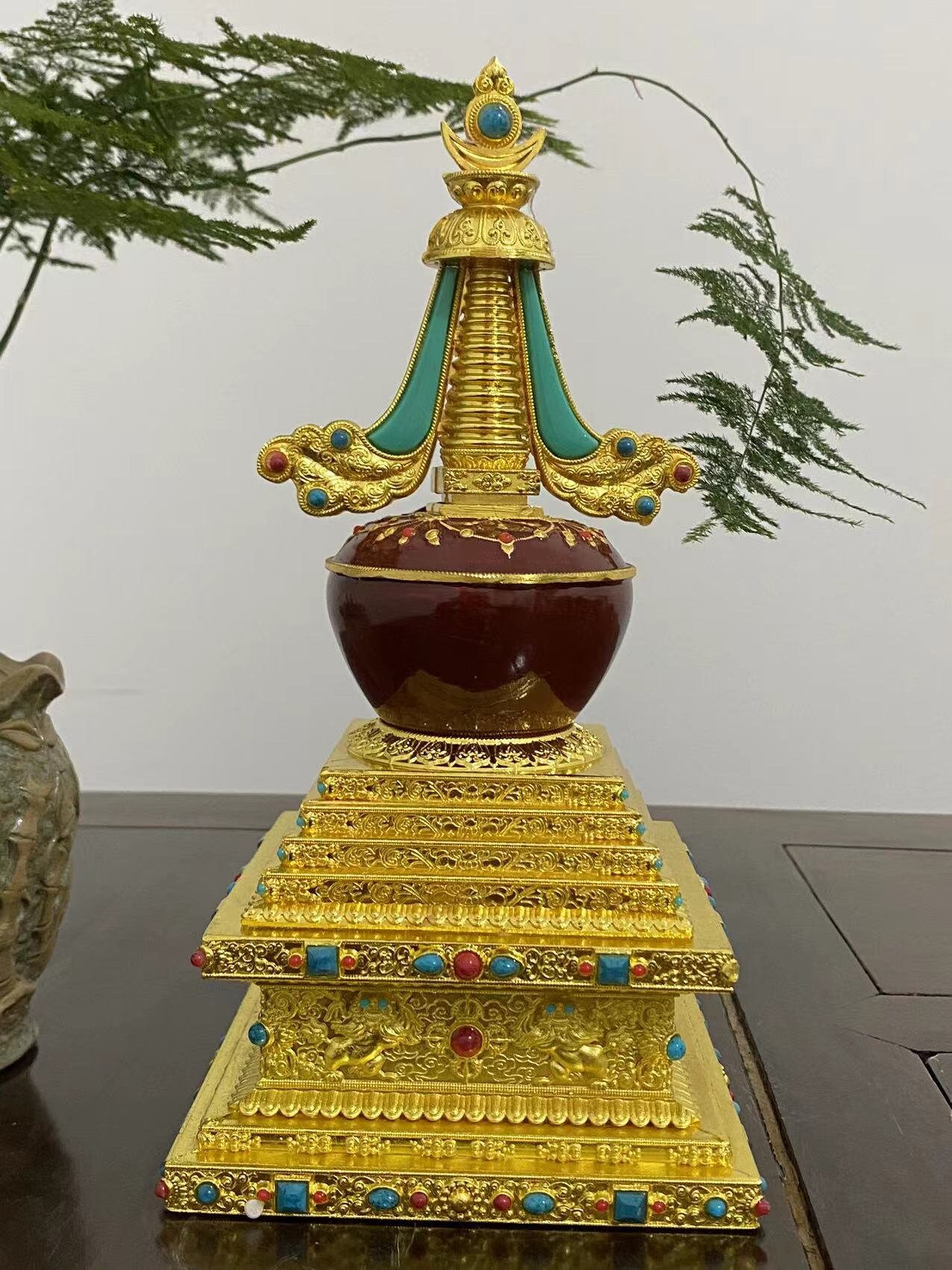 Tibetan Nepal Buddhist Tower Decoration Temple Sakyamuni - Etsy