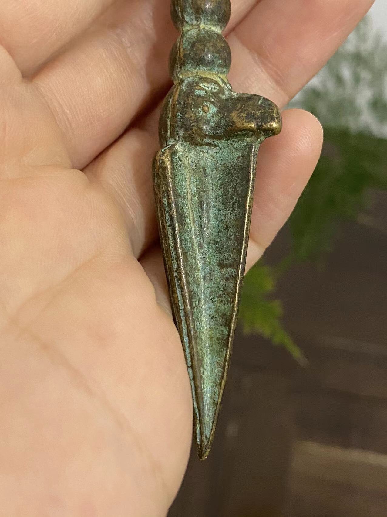 Copper Phurba Mascot Buddhism Vajra Phurba Amulet,tibetan Buddhist ...