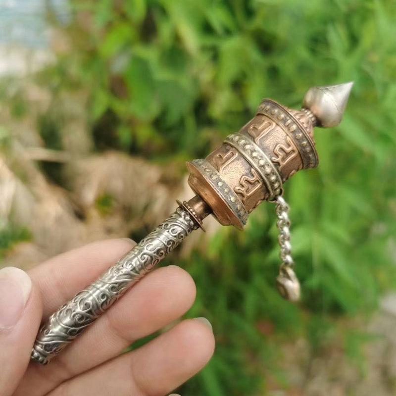 Tibetan Prayer Wheel - Etsy