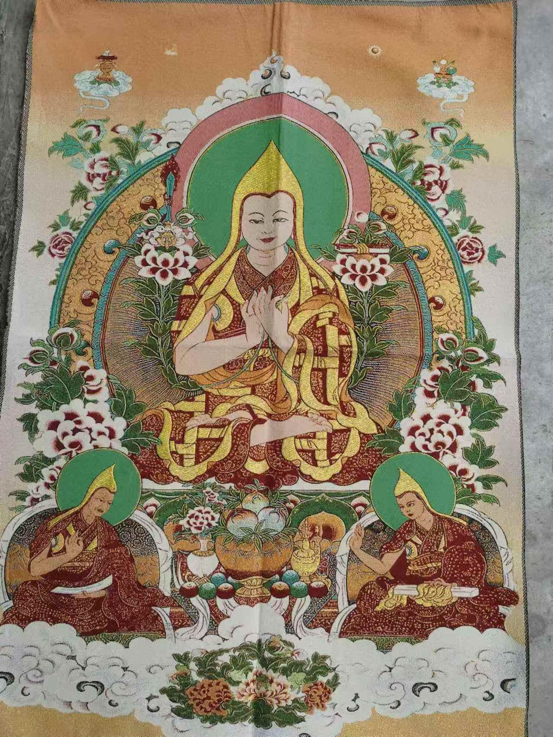 Tibetan Buddhist Thangka Painting, Nepal Drawing Art, Wall Hanging ...