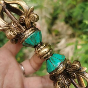 Retro Copper 5 Vajra, Creative Buddha Vajra Handicraft Collection ...