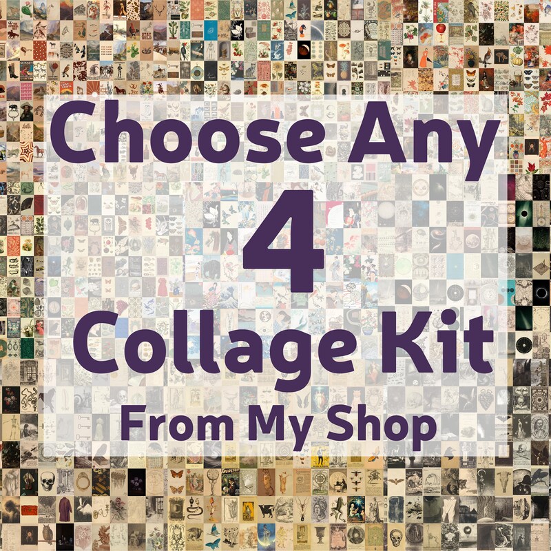 Collage Kit - Etsy