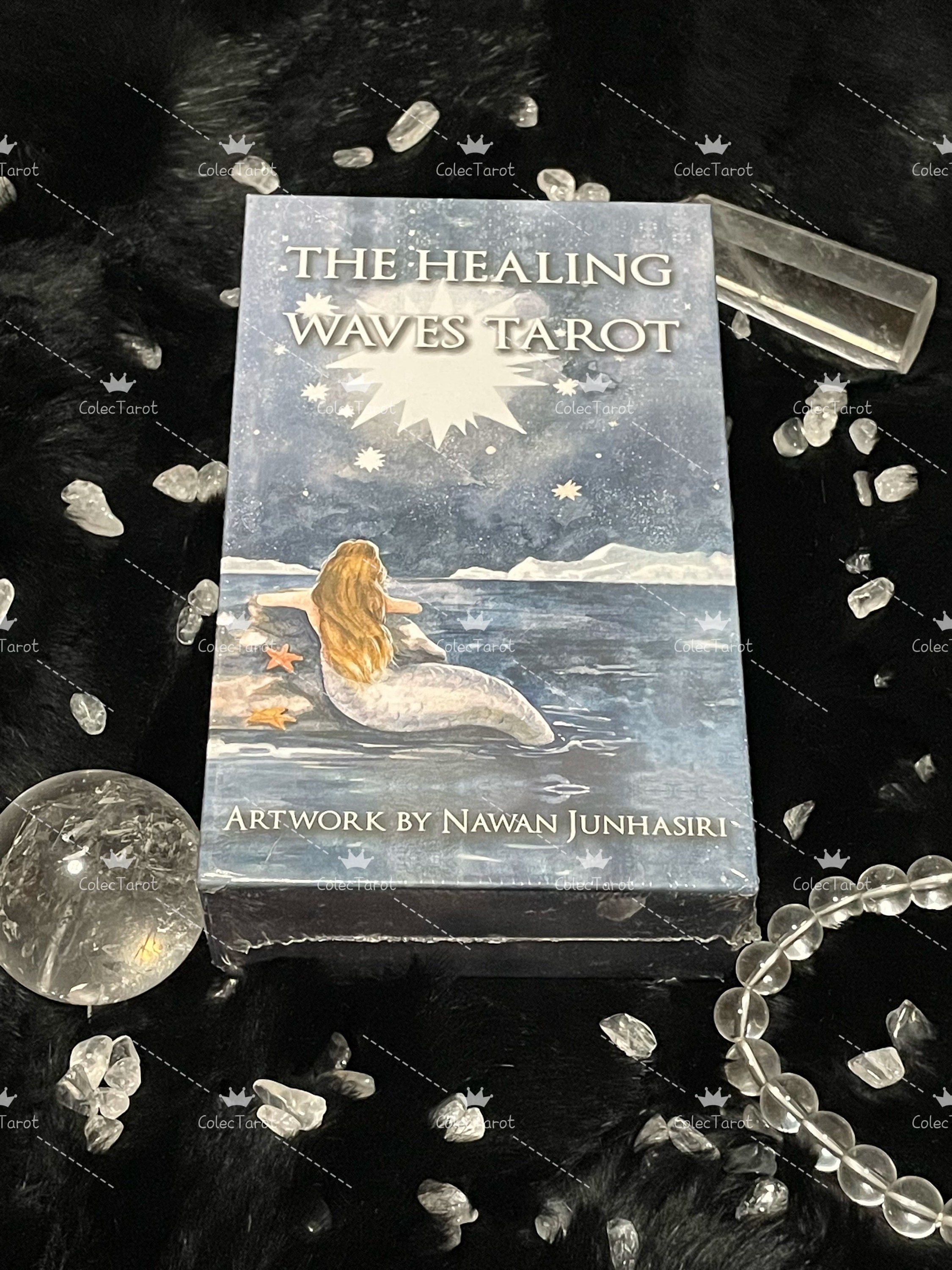 OOP&RARE the Healing Waves Tarot by Nawan Junhasiri 100%original - Etsy