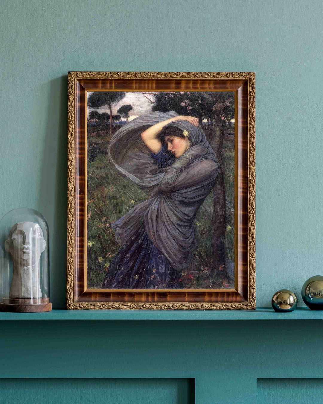 Boreas Pre-raphaelite Art Poster by John William Waterhouse - Etsy