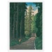Road to Nikko Japanese Art Poster by Kawase Hasui Ukiyo-e Woodblock ...