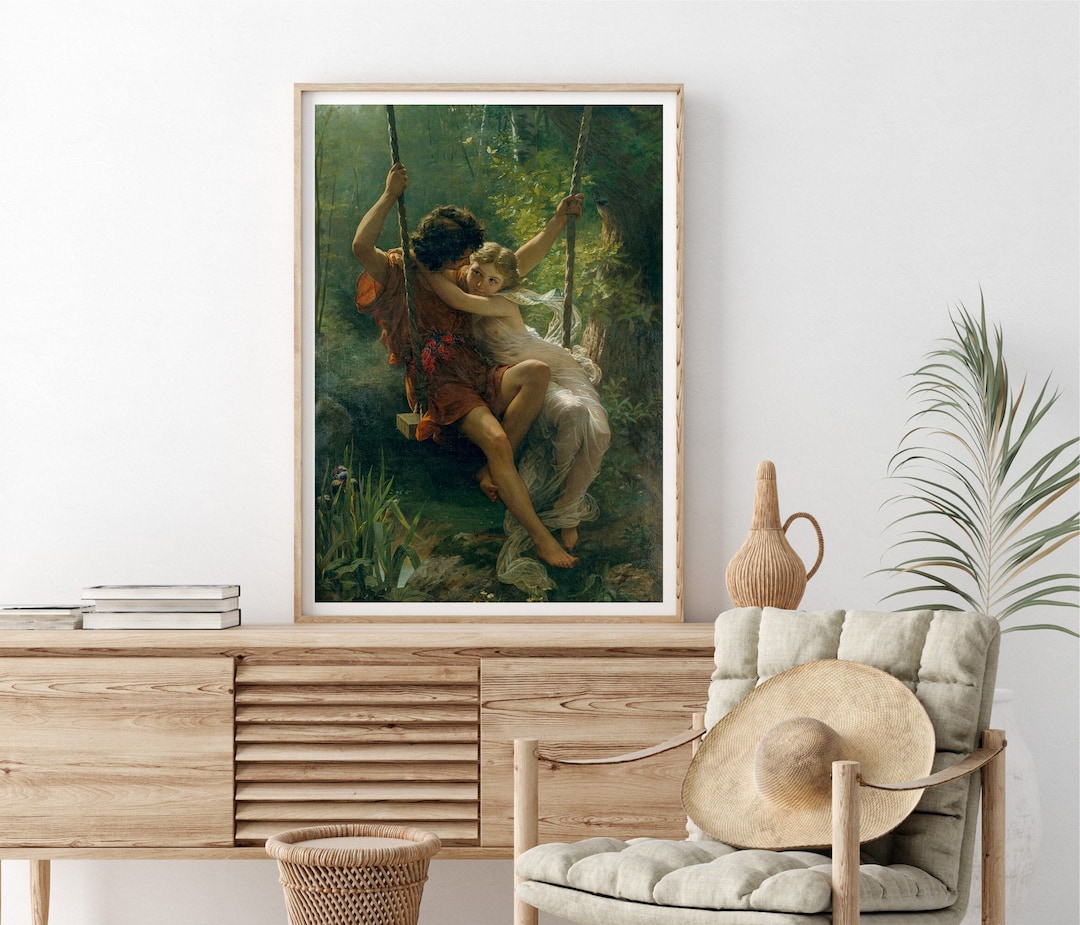 Springtime by Pierre Auguste Cot Print: Romantic Art Poster - Etsy