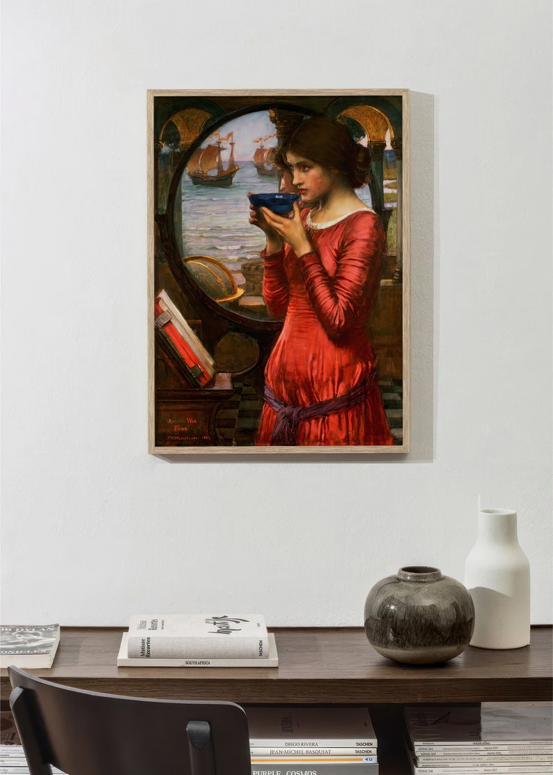 Destiny Pre-raphaelite Art Poster by John William Waterhouse - Etsy