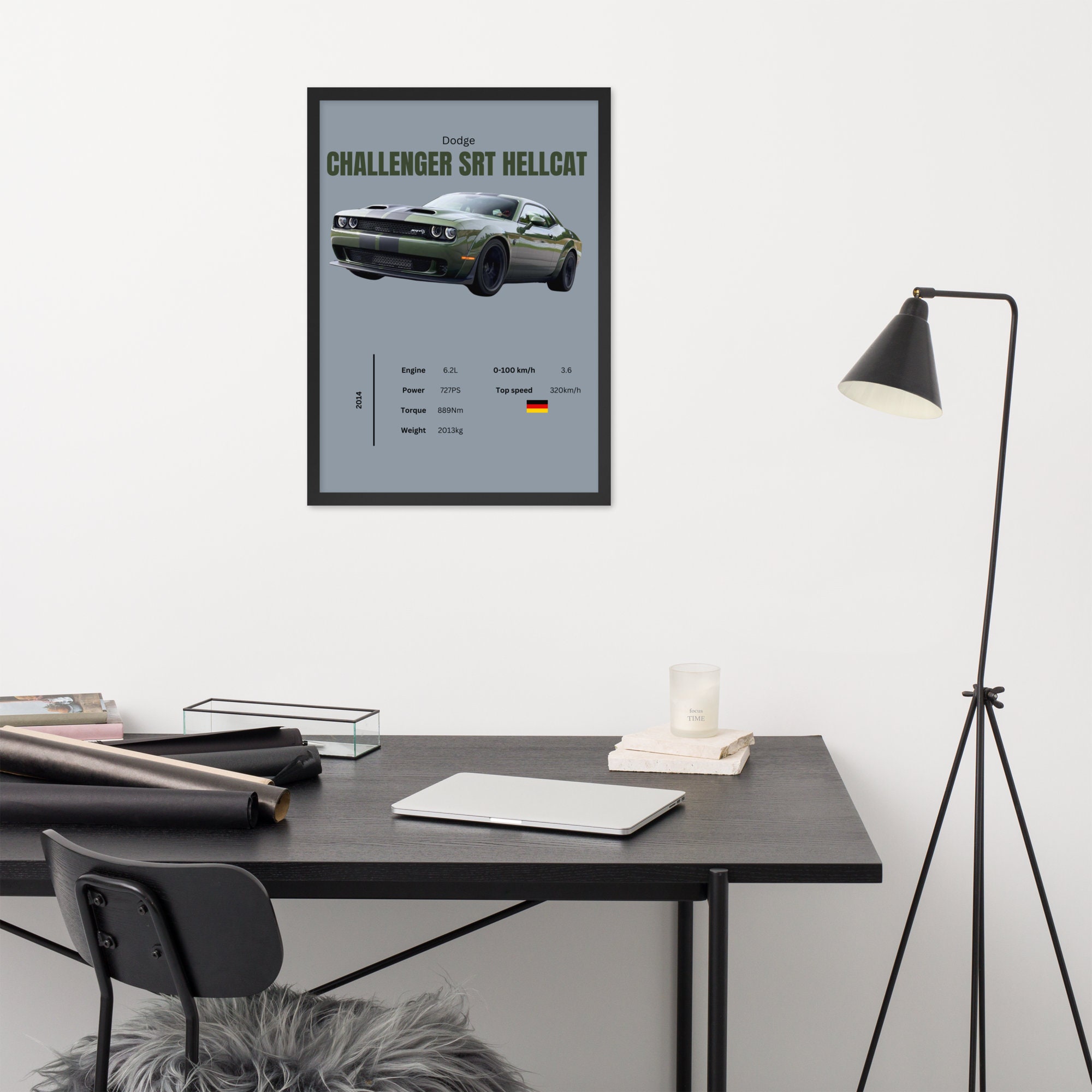 Dodge Challenger SRT Digital Download / Dodge Challenger Poster / Dodge ...