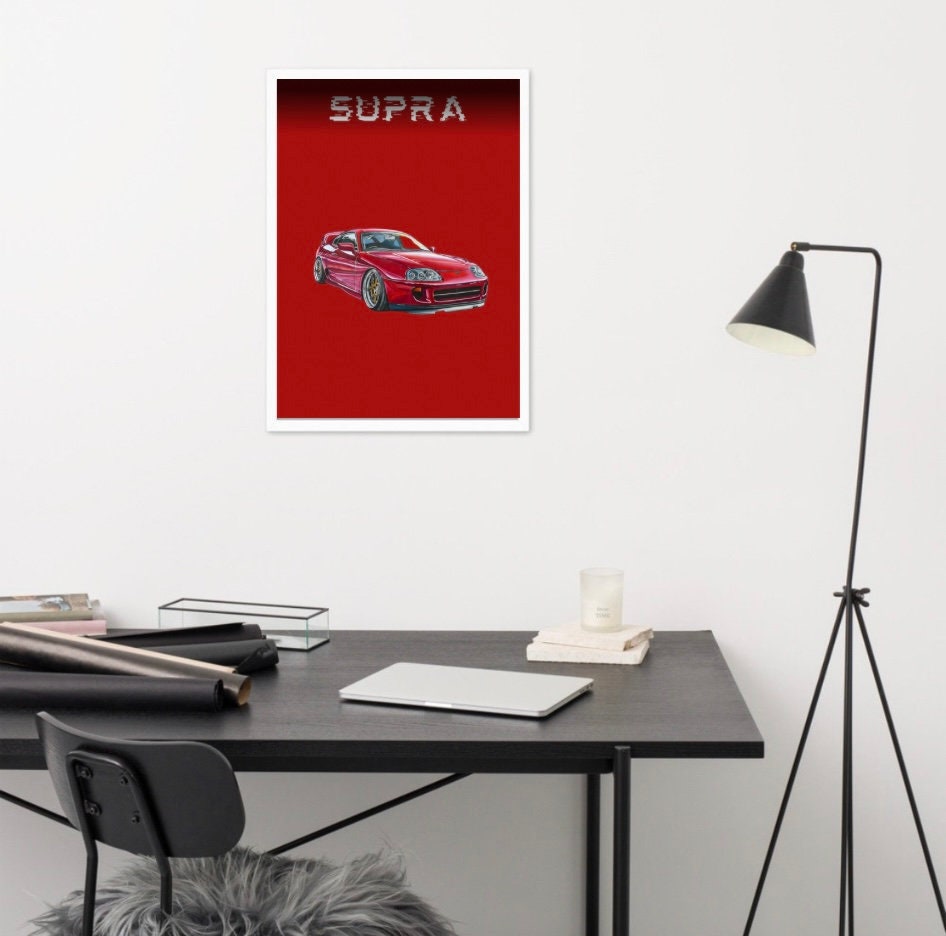 Toyota Supra | Toyota Supra Mk4 | Toyota Supra Poster | Toyota Supra ...