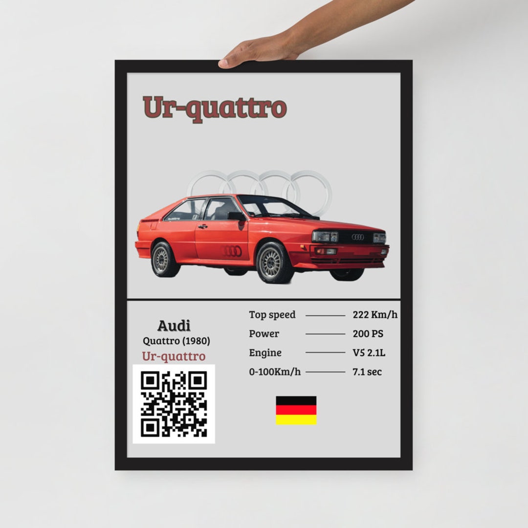 Audi 80 / Audi Quattro / Classic Car / Audi Urquattro / Digital ...